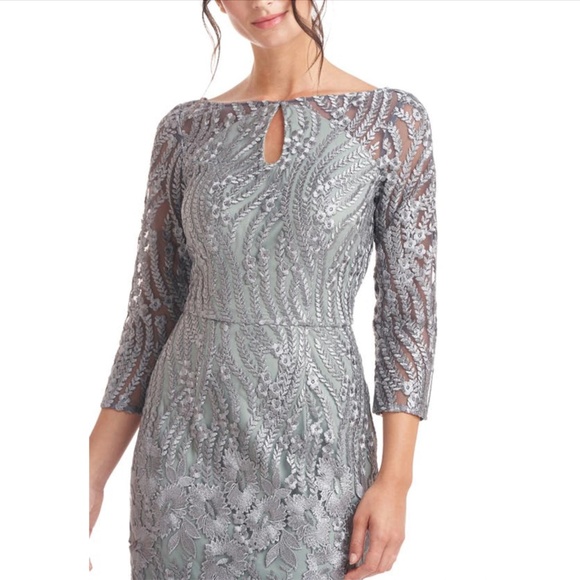 JS Collections | Dresses | Js Collection Fatima Cocktail Dress In Steel ...